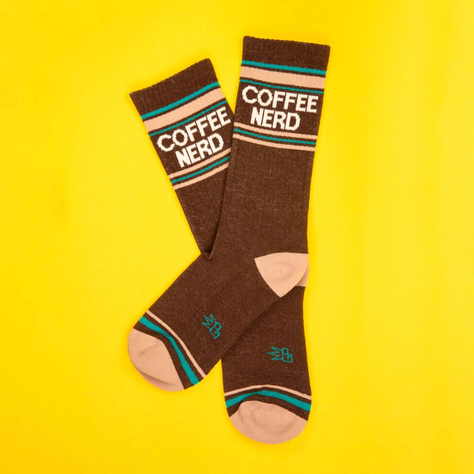 Coffee Nerd Socks – A Cozy Tribute to Coffee Lovers – Edgewater Bookstore