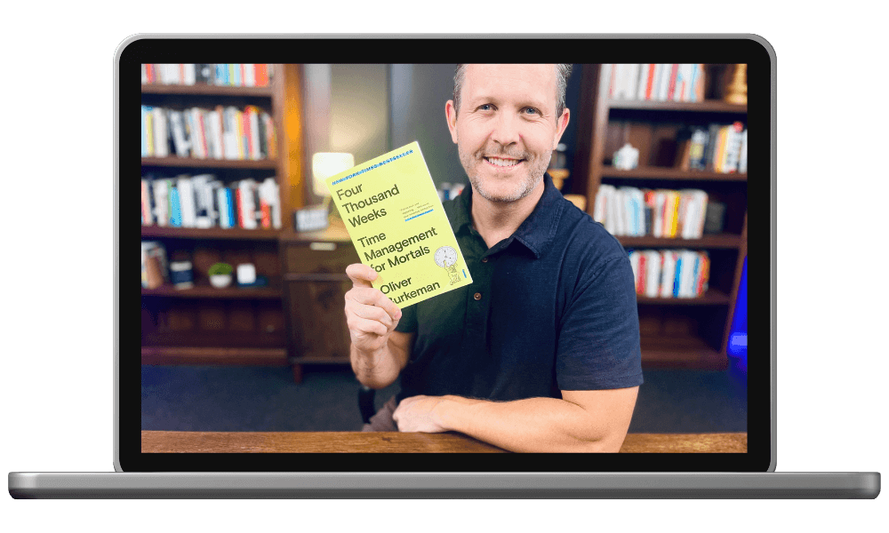 Four Thousand Weeks Video Lecture | Insights and Tips – Edgewater Bookstore