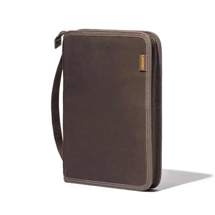 Lochby A5 Field Folio – Waxed Canvas Notebook Cover – Edgewater Bookstore